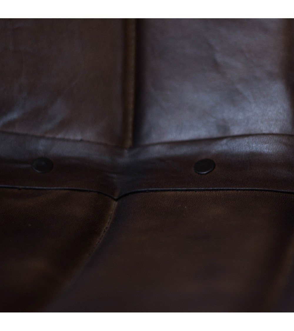 Chaise cuir industriel | Intérieur Créatif