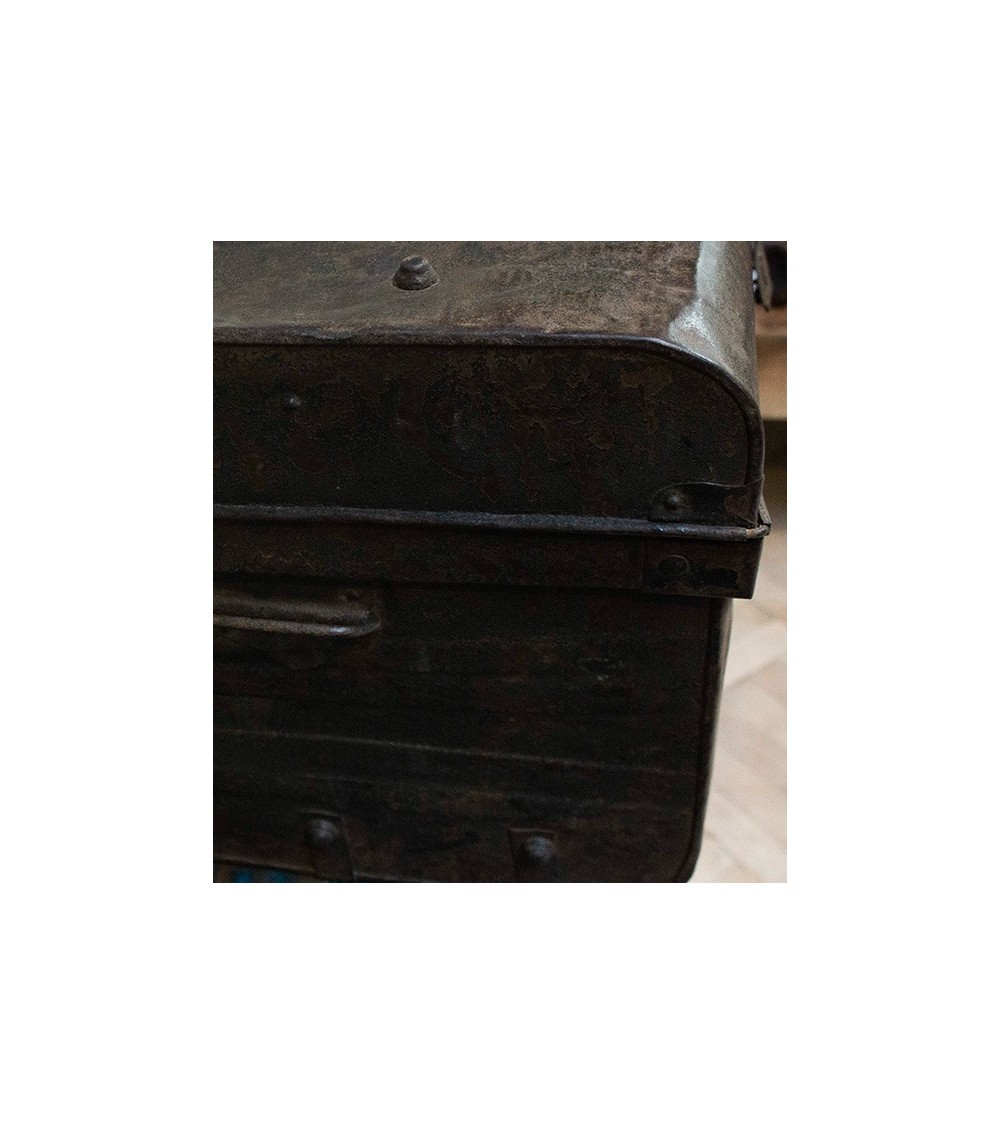 Malle en métal déco | Intérieur Créatif | Malles et coffres vintage