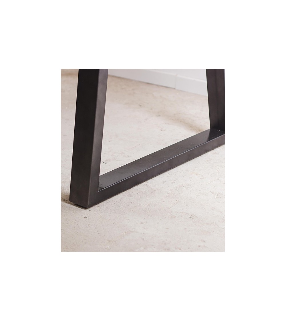 Table bois massif métal | Intérieur Créatif | Table à manger