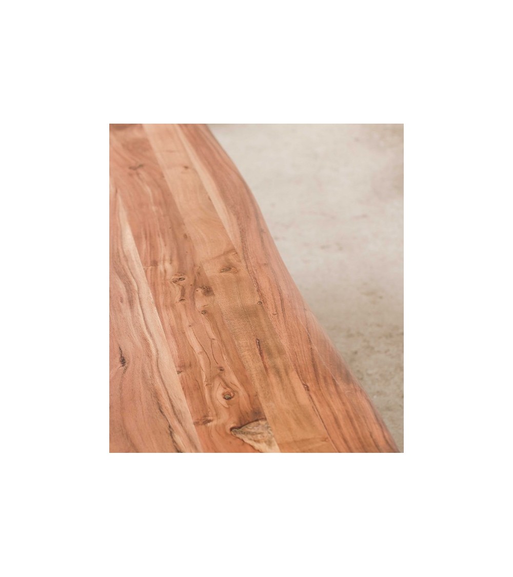 Table bois massif métal | Intérieur Créatif | Table à manger